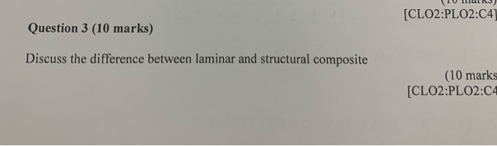 Solved MUIS) [CLO2:PLO2:041 Question 3 (10 marks) Discuss | Chegg.com