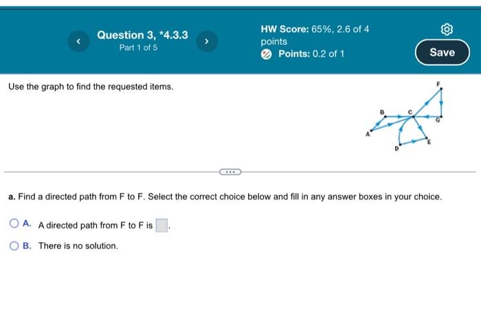 Solved Question 3, *4.3.3 Part 1 of 5 Use the graph to find | Chegg.com