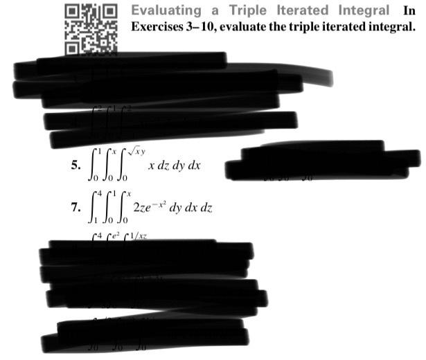 Solved Evaluating a Triple Iterated Integral In Exercises | Chegg.com Solved Evaluating a Triple Iterated Integral In Exercises | Chegg.com