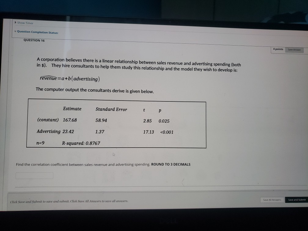 Solved Show Timer Question Completion Status Question 16 9938