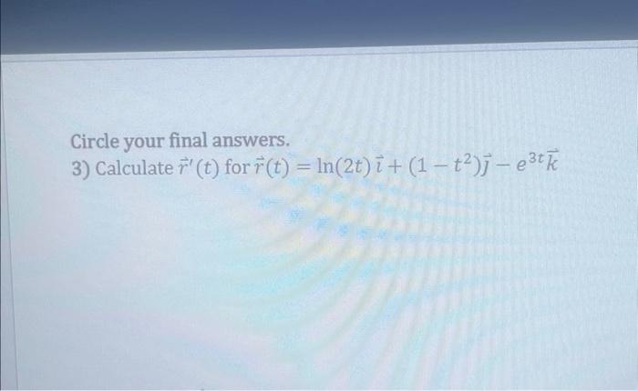Solved need help solving !! please help asappp, and show | Chegg.com