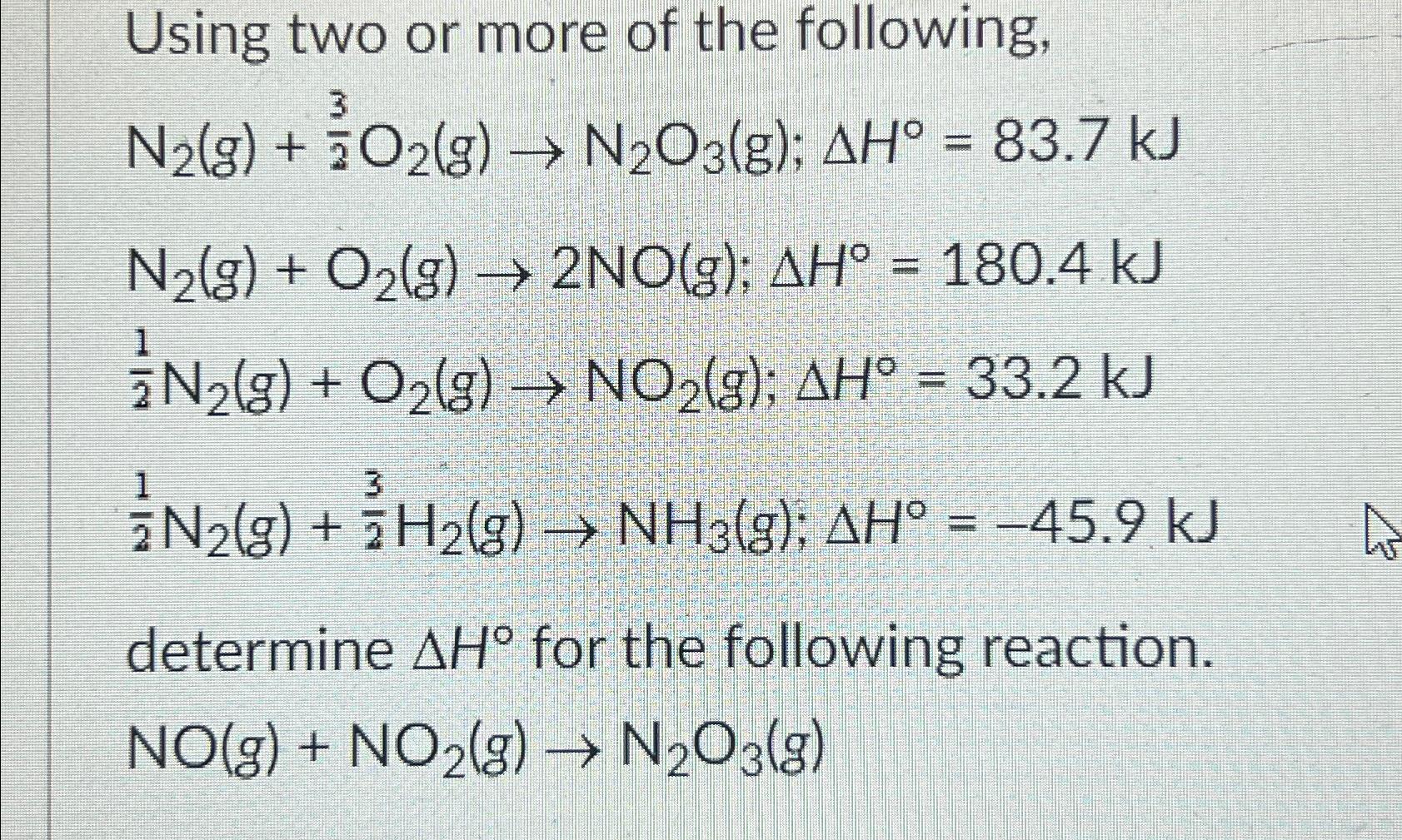 Solved Using two or more of the | Chegg.com