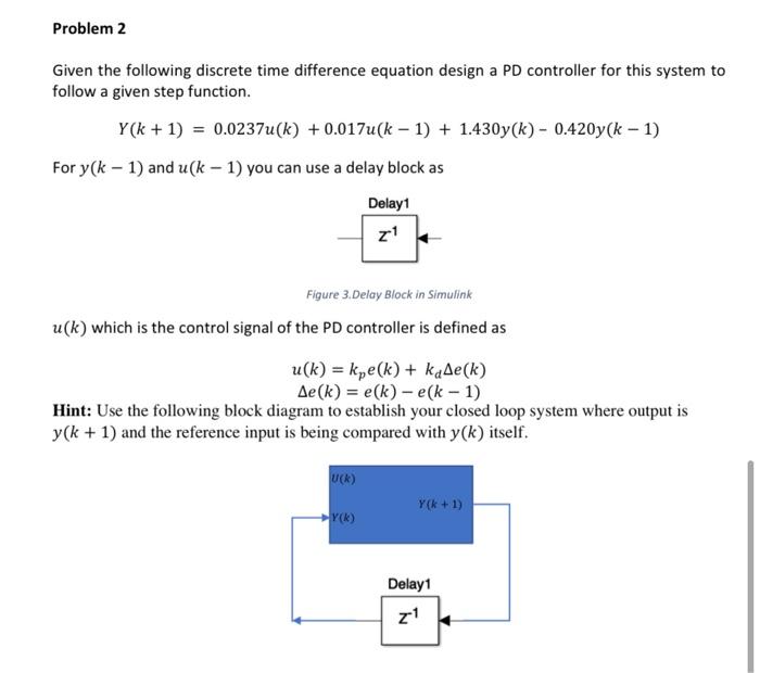 Solved Problems 2 And 3 Are Matlab Based Simulation Designs