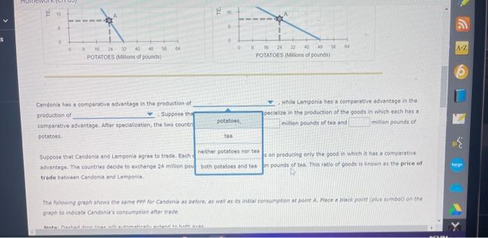 Solved Whan a country hes a comparative bdwantage in the | Chegg.com