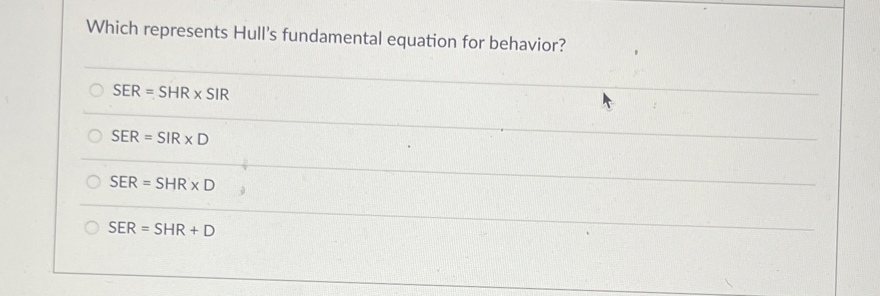 Solved Which represents Hull's fundamental equation for | Chegg.com