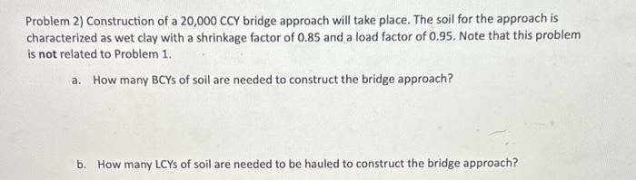 Solved Problem 1) A contractor has determined that 10,000 | Chegg.com