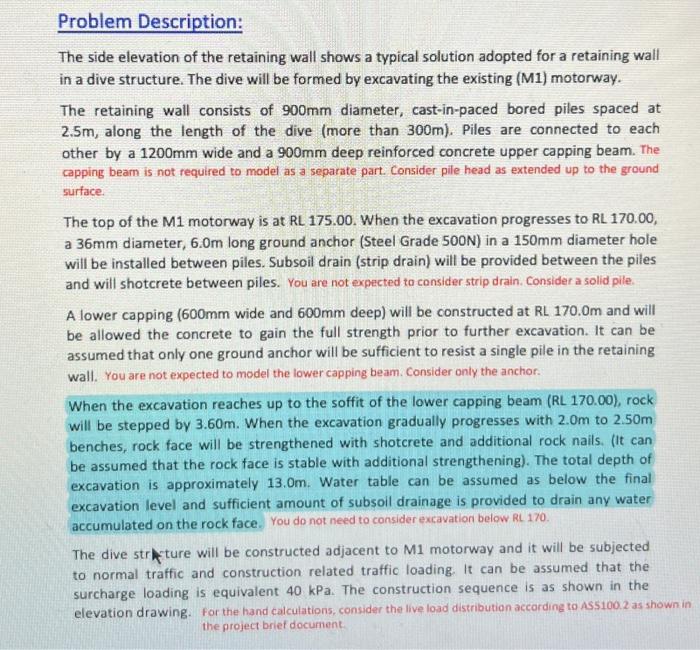 Solved Problem Description: The side elevation of the | Chegg.com