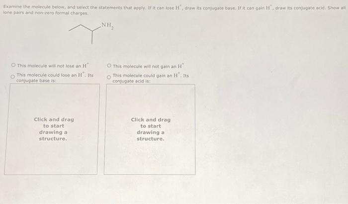 Solved Examine the molecule below, and select the statements | Chegg.com