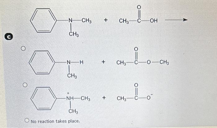 Solved No reaction takes place. | Chegg.com