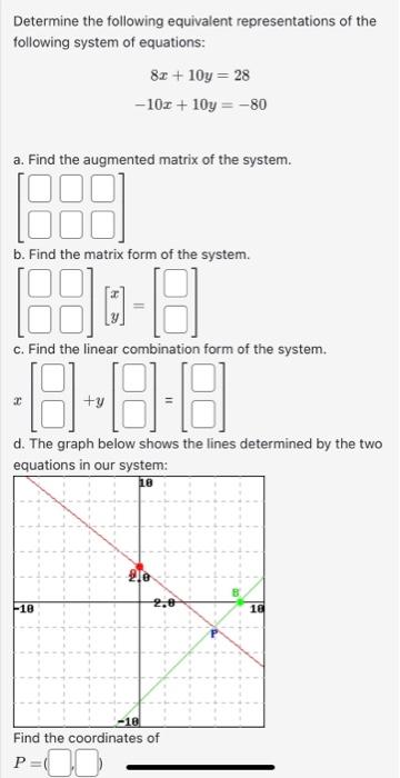 Solved Determine the following equivalent representations of | Chegg.com
