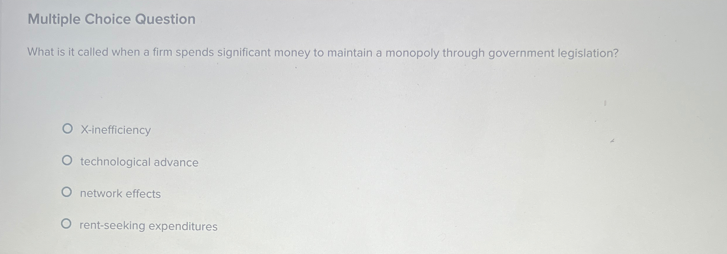 Solved Multiple Choice QuestionWhat is it called when a firm | Chegg.com