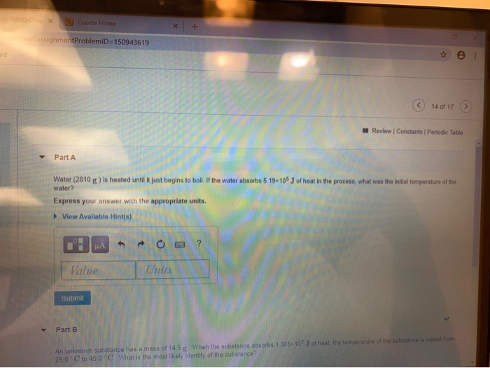 Solved Course Home assignmentProblemID=150943619 ard 14 of | Chegg.com