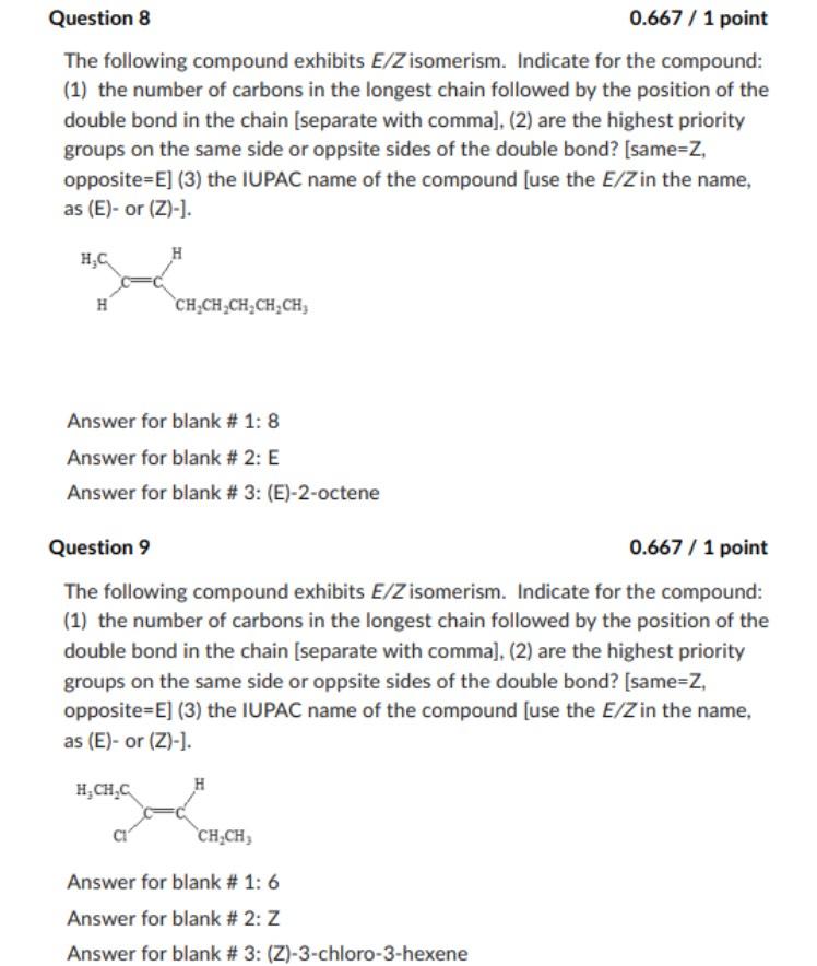 Solved Question 80.6671 pointThe following compound | Chegg.com Solved Question 80.6671 pointThe following compound | Chegg.com