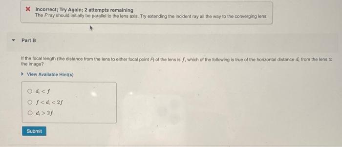 Solved Learning Goal: To understand how to use ray tracing | Chegg.com