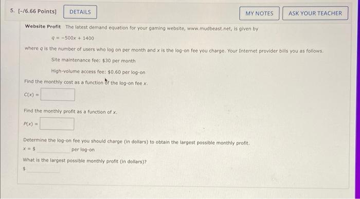 Solved Model the data using an exponential function | Chegg.com