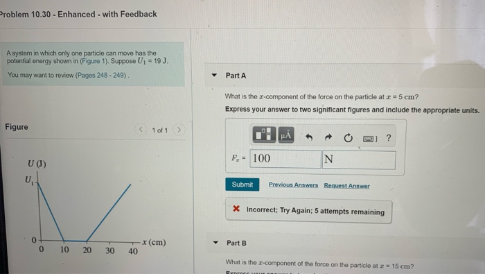 Solved Problem 10.30 - Enhanced - with Feedback A system in | Chegg.com
