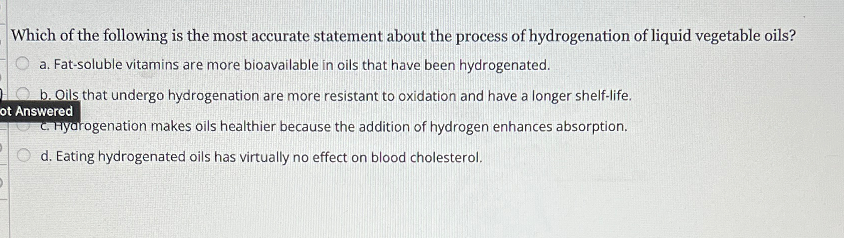 Solved Which of the following is the most accurate statement | Chegg.com