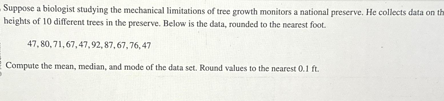 Solved Suppose a biologist studying the mechanical | Chegg.com