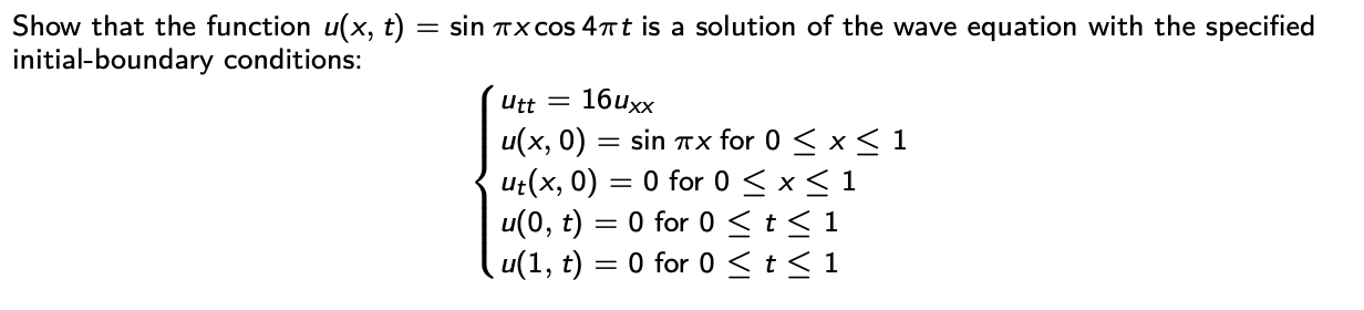Solved I need solutions to this problem done by hand, with | Chegg.com