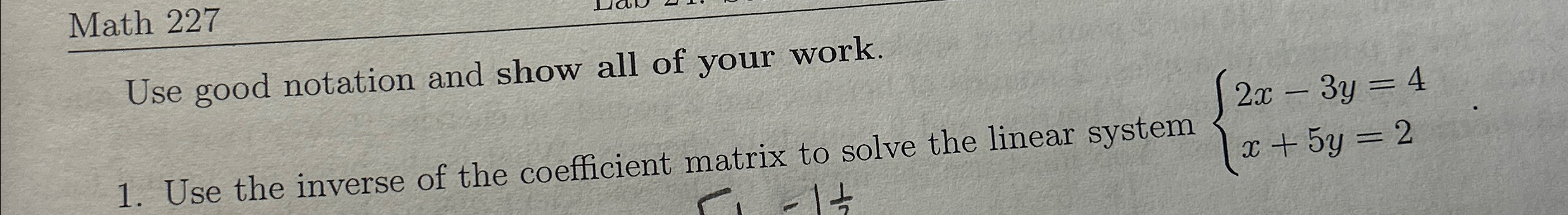 Solved Math 227Use good notation and show all of your | Chegg.com
