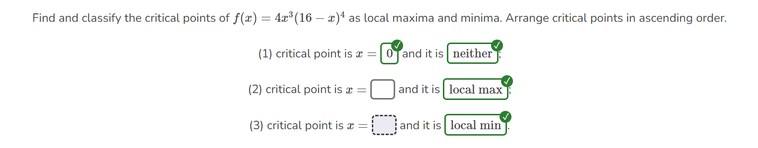 Solved Find and classify the critical points of | Chegg.com