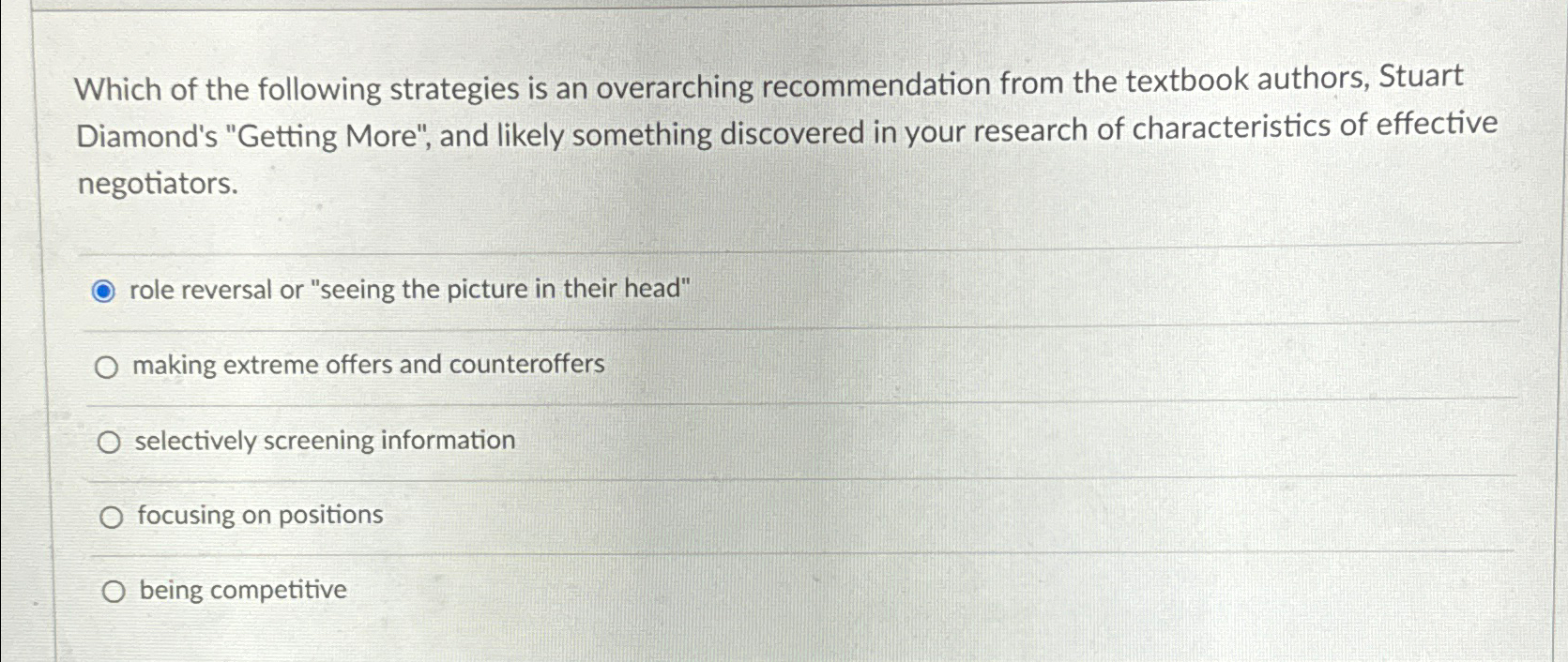 Solved Which of the following strategies is an overarching | Chegg.com