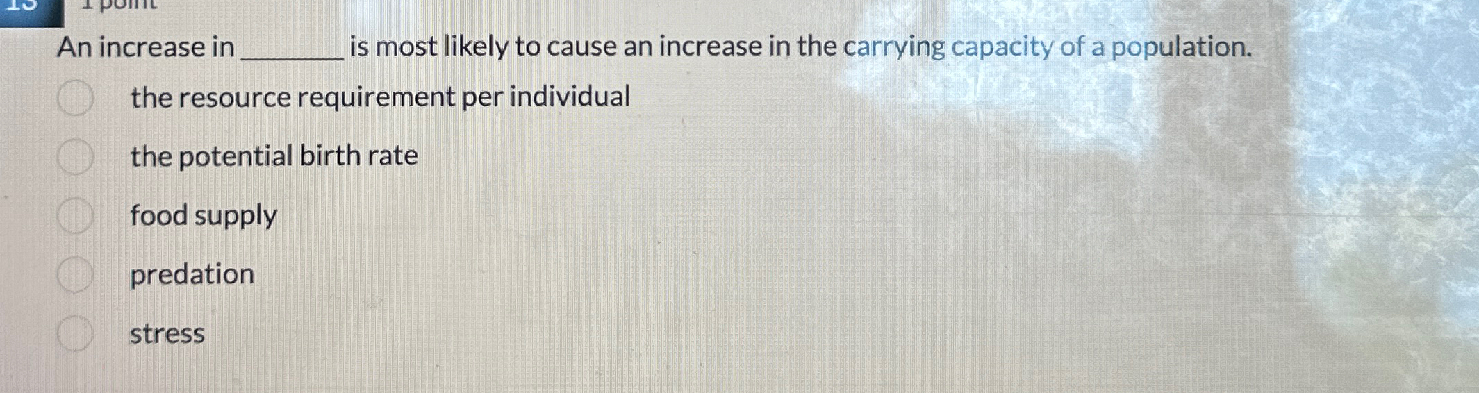 Solved An increase in ﻿is most likely to cause an increase | Chegg.com