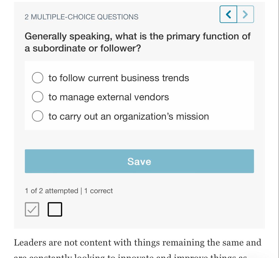 Solved 2 ﻿MULTIPLE-CHOICE QUESTIONSGenerally speaking, what | Chegg.com