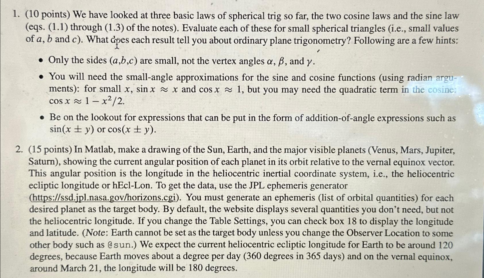 Solved (10 ﻿points) ﻿We have looked at three basic laws of | Chegg.com