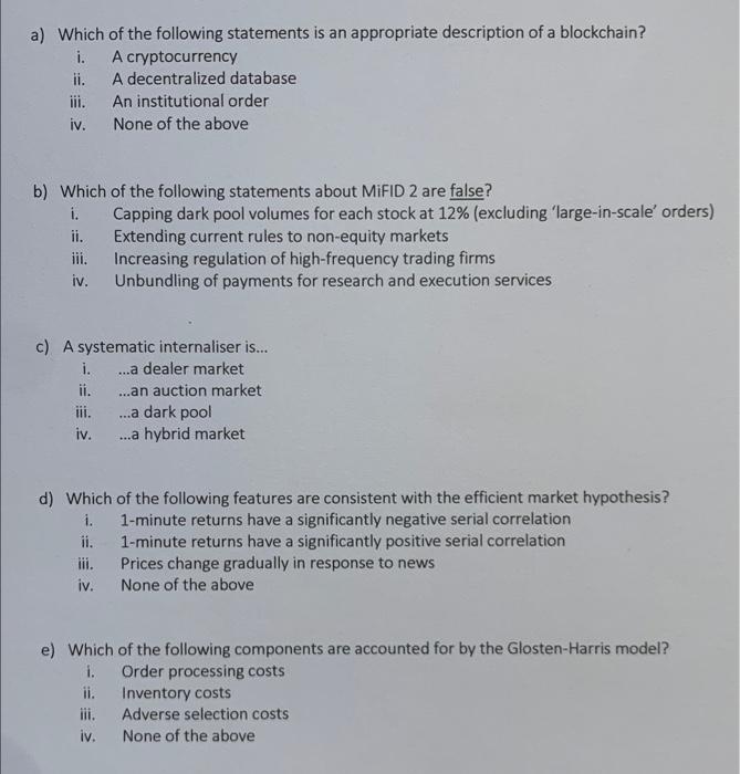Solved hello! Please help me pick the right answer for | Chegg.com