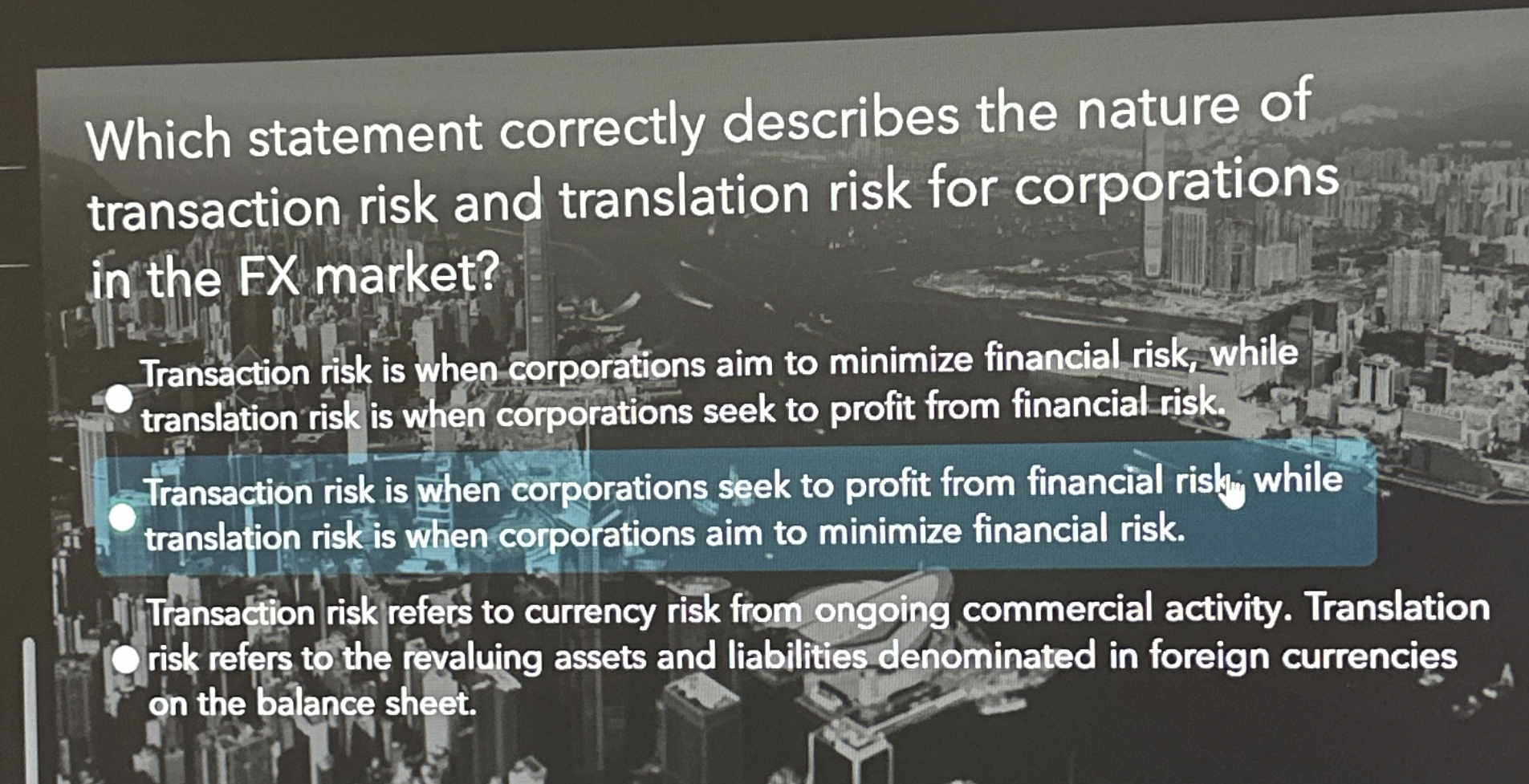 Solved Which statement correctly describes the nature of | Chegg.com