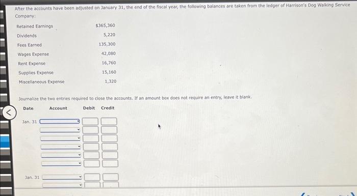Solved Journalize the two entries required to close the | Chegg.com