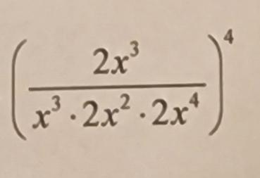 Solved (2x3x3*2x2*2x4)4 | Chegg.com