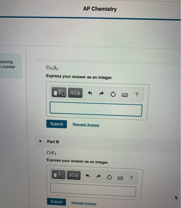 Solved Problem 12.65 The coordination number for Cr* ion is | Chegg.com