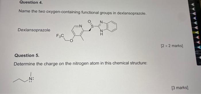 Solved Name the two oxygen-containing functional groups in | Chegg.com