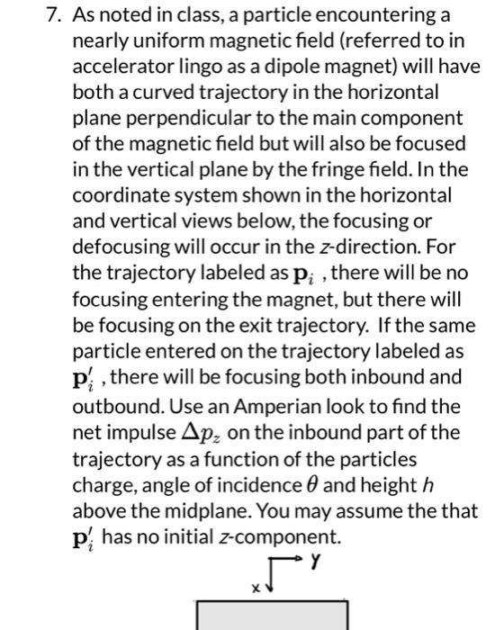 Solved As noted in class, a particle encountering a nearly | Chegg.com