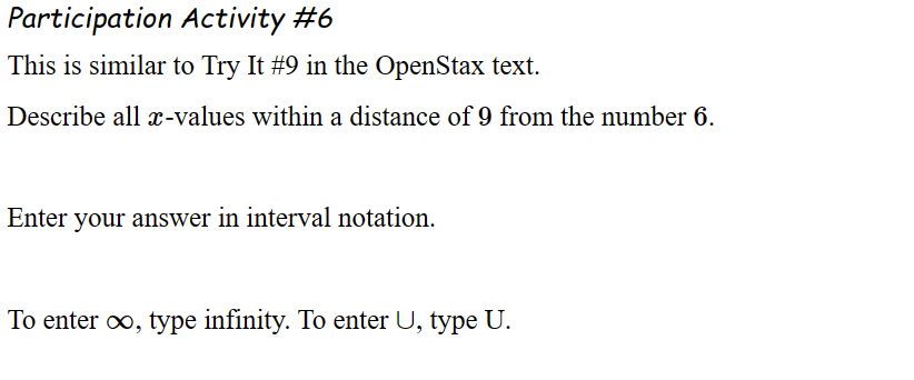 Solved Participation Activity #6This is similar to Try It #9 | Chegg.com