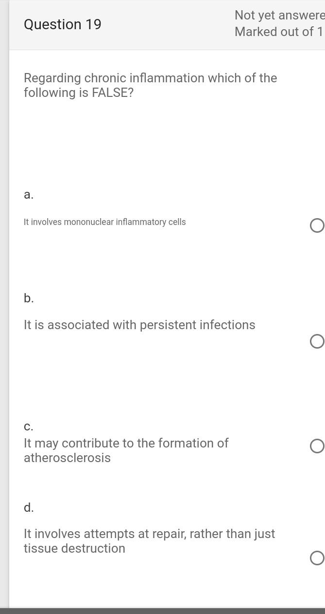 Solved All of the following are mediators of acute | Chegg.com