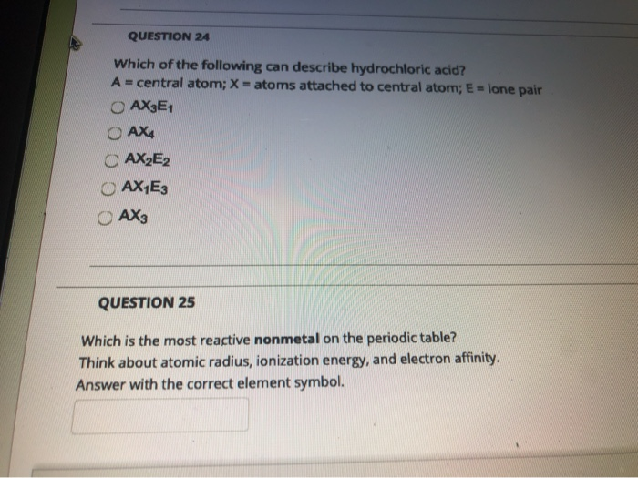 Solved QUESTION 24 Which of the following can describe | Chegg.com