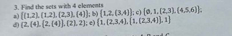 Solved Solve discrete math Find the sets with 4 | Chegg.com