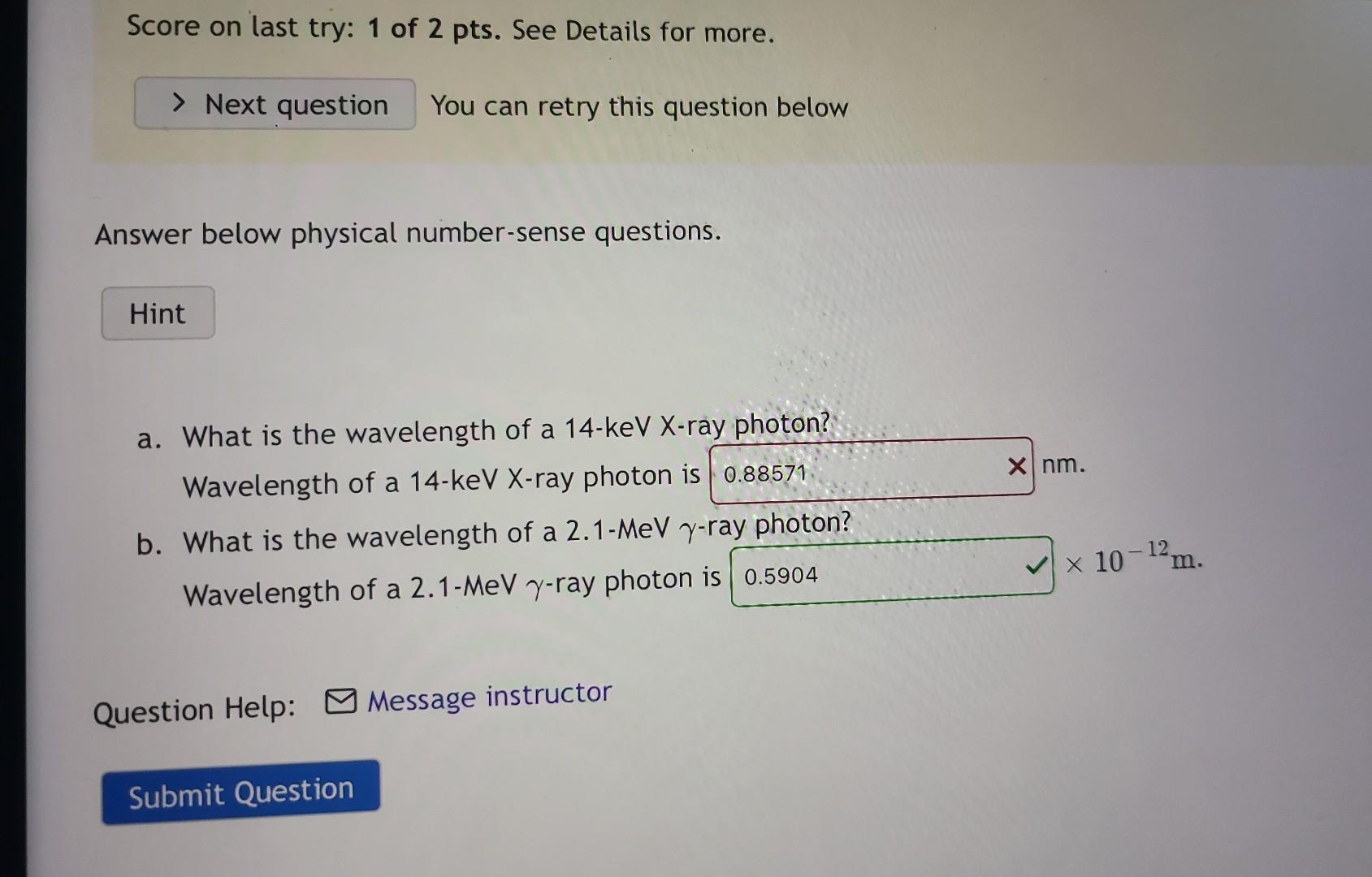 Solved Answer below physical number-sense questions. a. What | Chegg.com