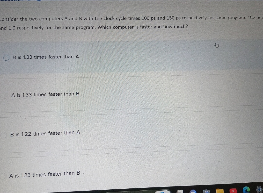 Solved Consider the two computers A and B with the clock | Chegg.com