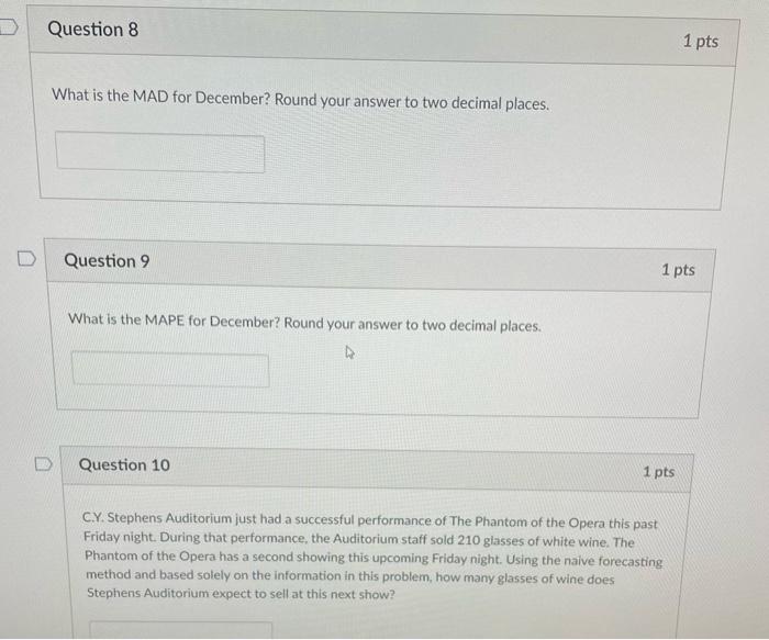 Solved Use the information in the table below for the | Chegg.com