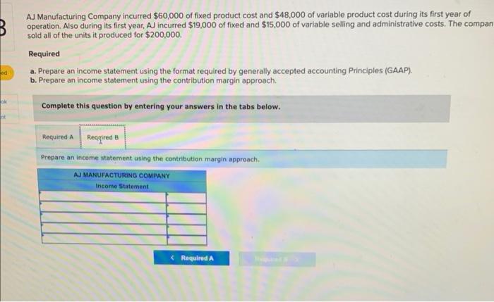 Solved 23. a. Prepare an income statement using the format | Chegg.com