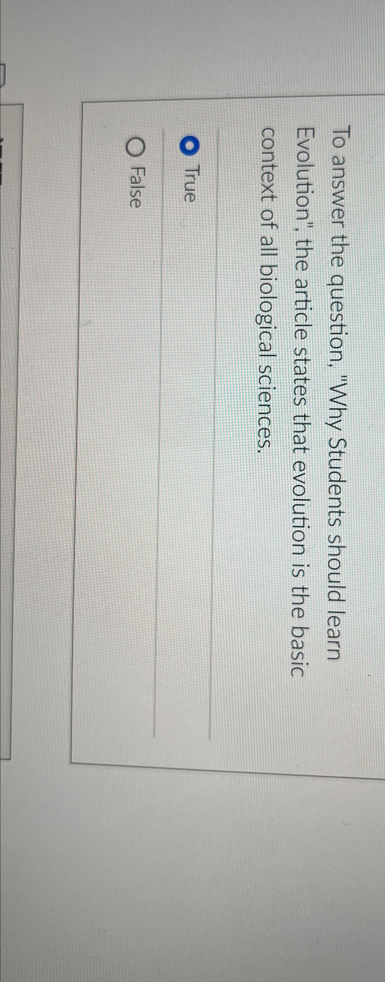 Solved To answer the question, "Why Students should learn | Chegg.com