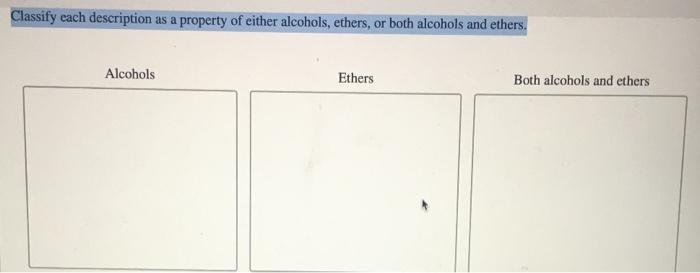 Solved Classify each description as a property of either | Chegg.com