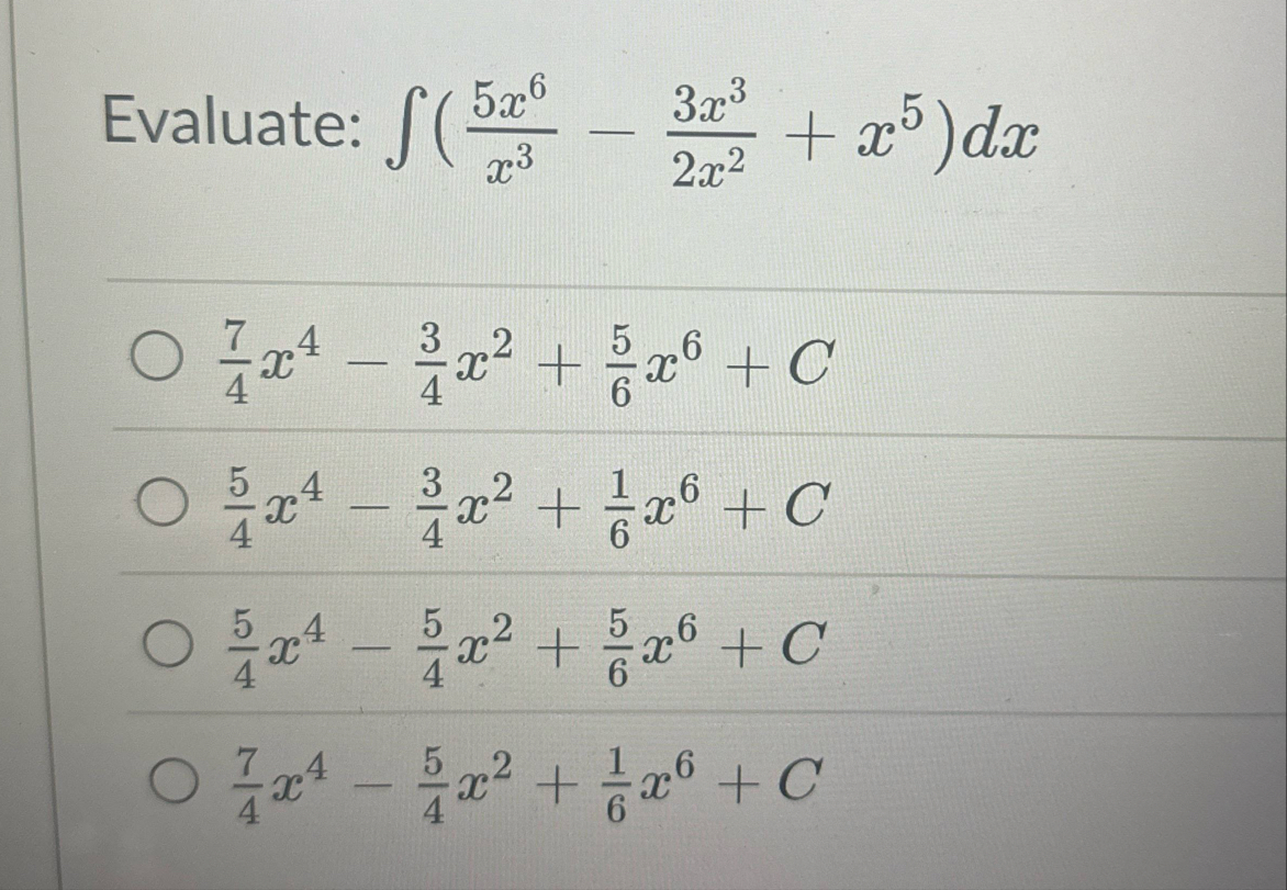 Solved Evaluate: | Chegg.com