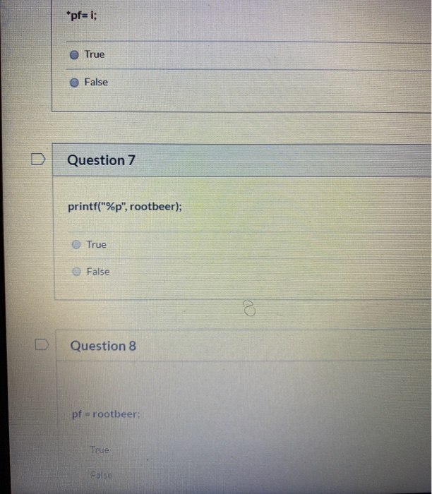 Solved Suppose You Have These Declarations Double
