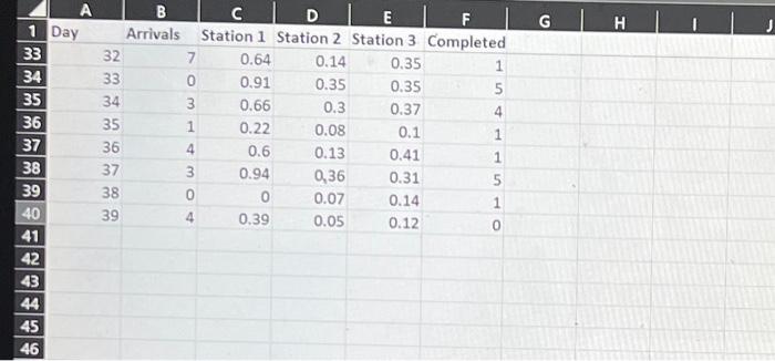 6. Compute the daily capacity of station 1. Suppose | Chegg.com