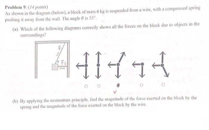 Solved Problem 9: ( 14 points) As shown in the diagram | Chegg.com Solved Problem 9: ( 14 points) As shown in the diagram | Chegg.com